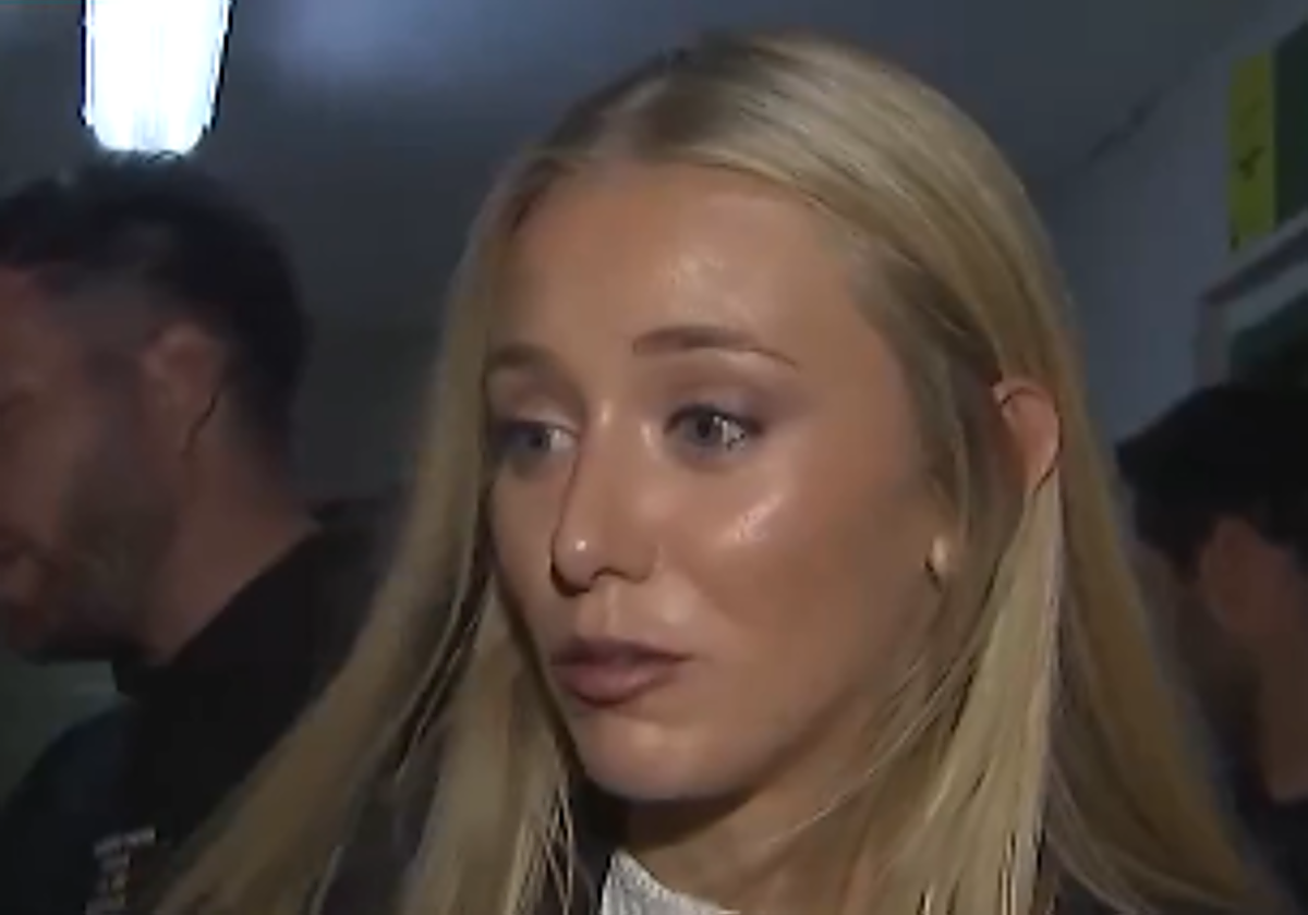 Las primeras palabras a la prensa de Ana Montoya, la novia de Iker Muniain | El Correo